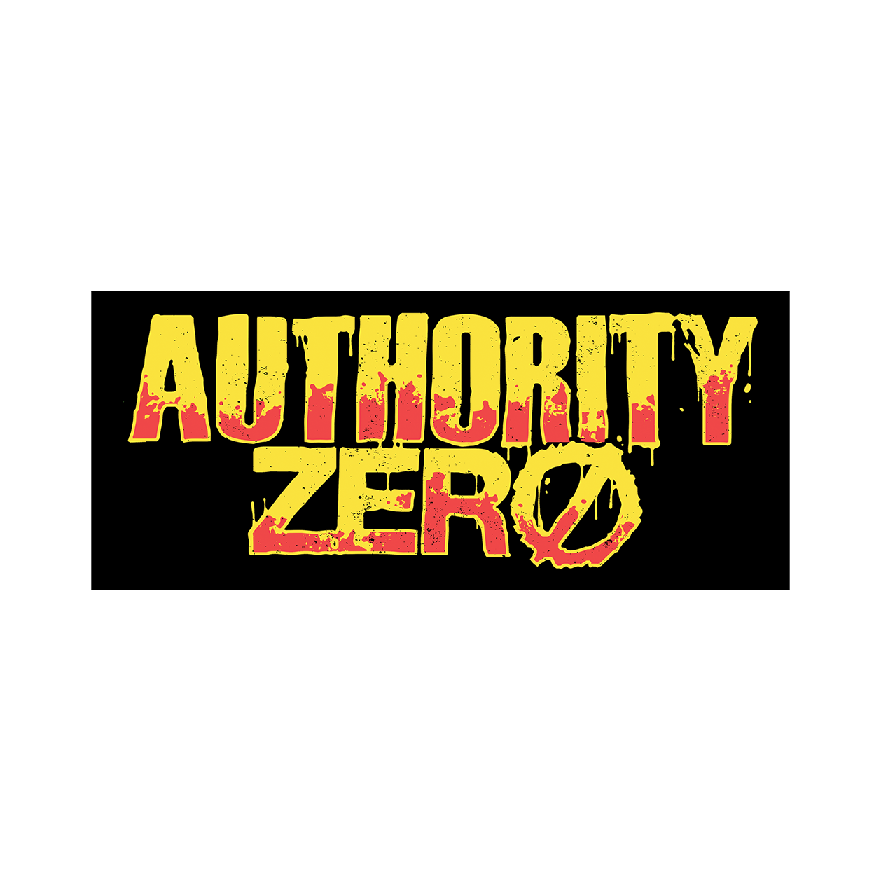 Drip Logo Sticker – Authority Zero
